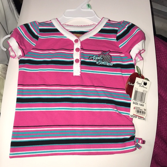 Apple Bottoms | Shirts & Tops | Nwt Girls Apple Bottoms Top | Poshmark